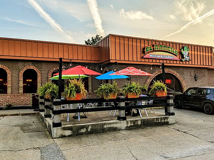 Sunset casts a golden glow on the patio—nature's way of saying it's officially margarita o'clock.