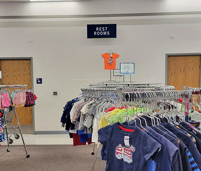 Strategic store layout means you can find the restrooms easily—crucial for those marathon treasure-hunting sessions that stretch for hours.