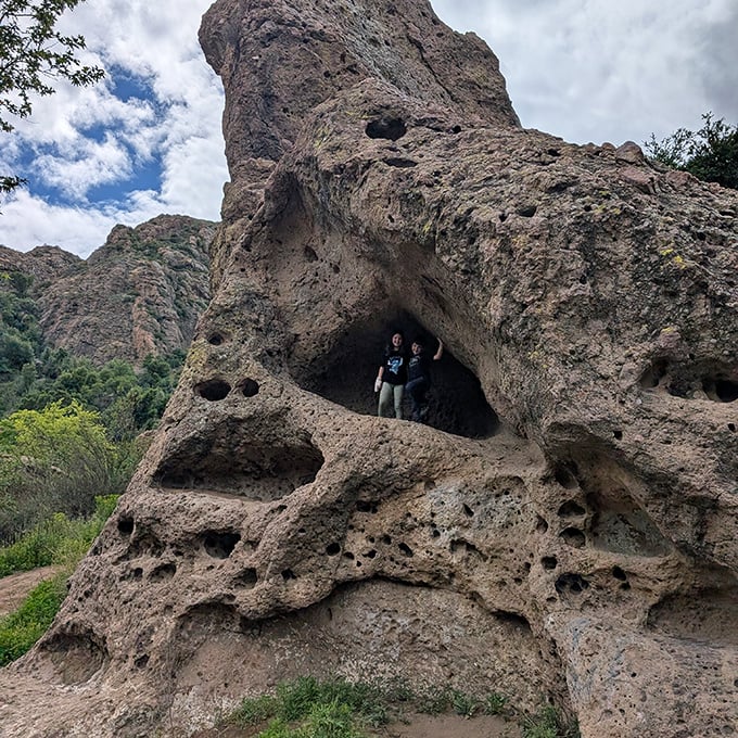 Mother Nature's sculpture garden, where wind and water are the artists and patience is measured in millennia rather than minutes.