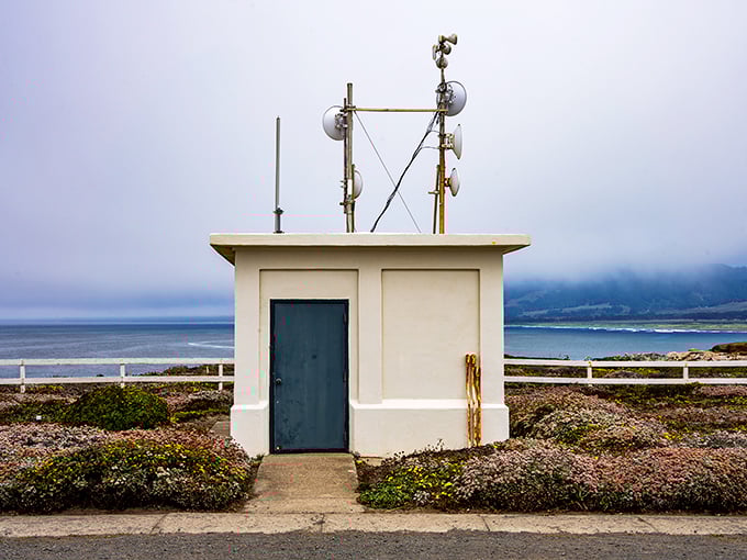 This unassuming weather station collects data from one of California's windiest points, where Pacific storms make their first dramatic landfall.