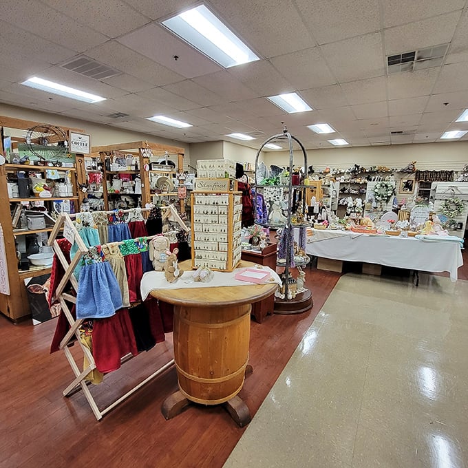 Beyond the restaurant, a gift shop filled with treasures that ensure the Yoder's experience follows you home—calories not included.