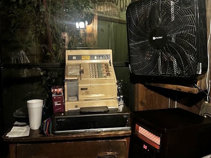 That vintage cash register isn't just equipment—it's a statement piece declaring, "We've been doing things our way since before calculators were cool."