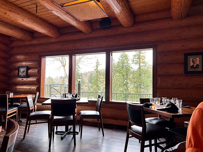 Window seats that give new meaning to dinner with a view. Nature's big-screen experience comes standard with every meal.