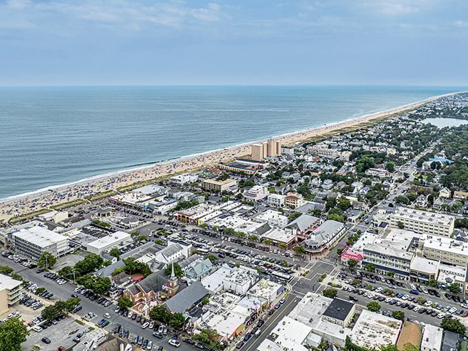 12a Rehoboth Beach stretches endlessly, proving that oceanfront retirement dreams can become affordable reality.