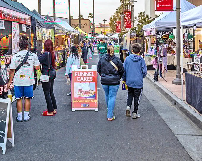 Fresno’s River Park night market comes alive with local flavors, handmade goods, and the unmistakable energy of a community that loves to gather.