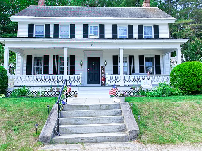 Charming homes like this maintain their historic character while offering affordable living. That porch practically begs for morning coffee and evening conversations.