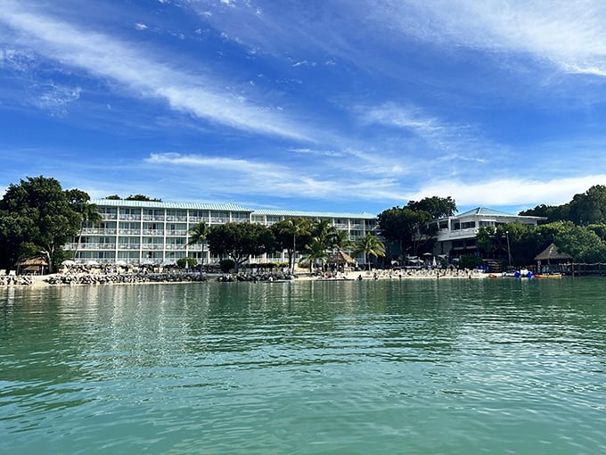 When your hotel room is this close to the water, morning coffee comes with a side of paradise. No alarm clock needed when the view wakes you.