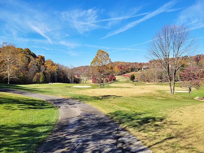 Crockett Ridge Golf Course offers fairways that forgive and views that distract from even the worst slice.