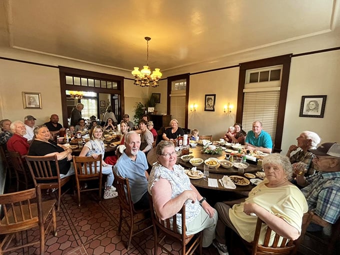 The true measure of a great restaurant: tables filled with happy diners spanning generations, all united by the universal language of good food.