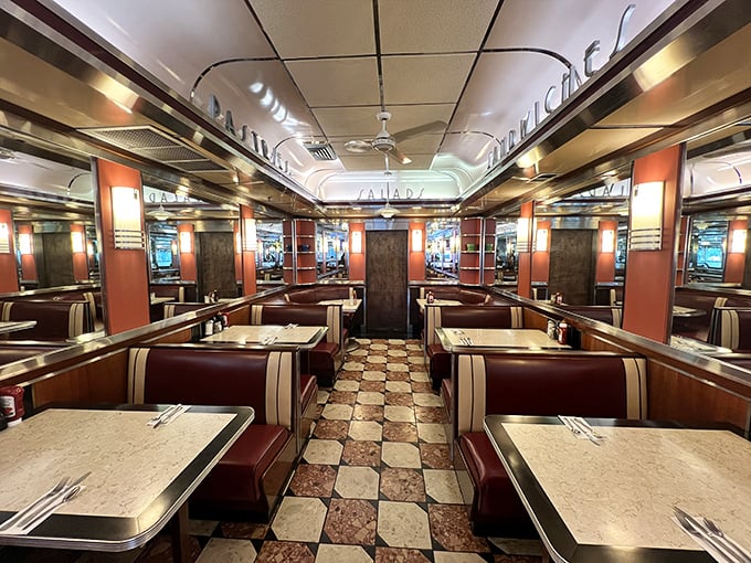Booths that have heard more stories than a bartender, seen more first dates than a matchmaker.