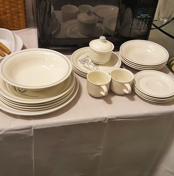 Vintage Corelle dishware awaits its second act in new Michigan kitchens. These survivors of countless family dinners still have stories to tell.