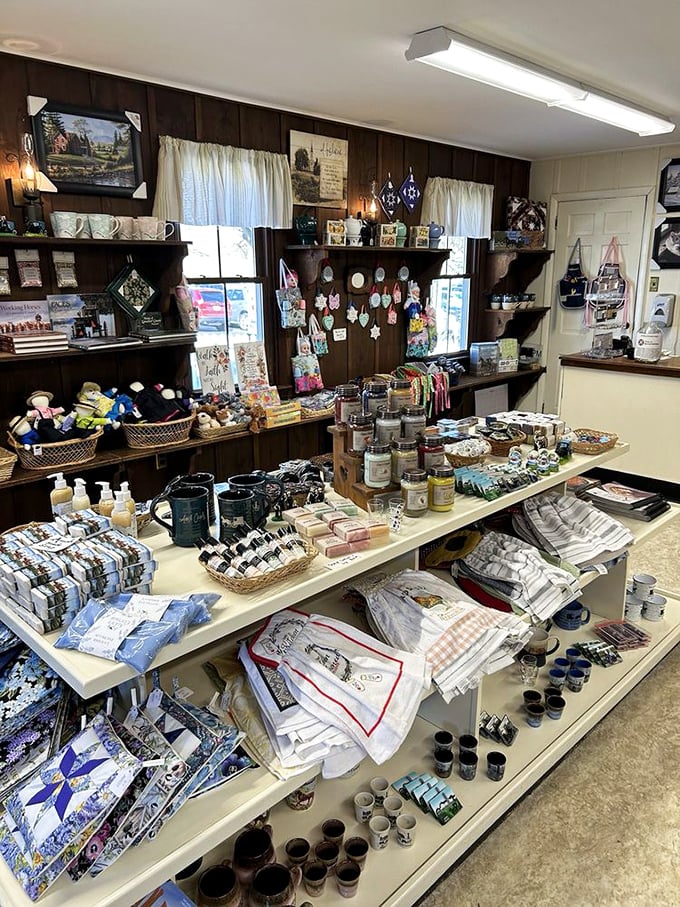 The gift shop tempts with handcrafted treasures that will outlast anything with "Prime shipping"—quality souvenirs with stories behind them.