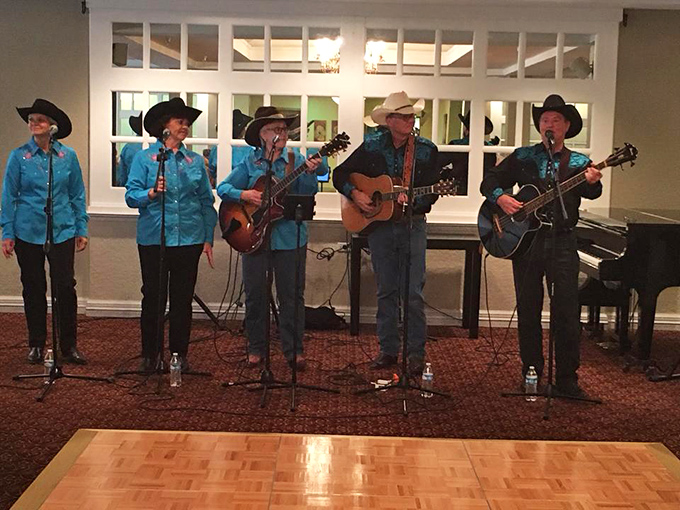 Live music performances prove that retirement communities have evolved far beyond bingo—though there's probably bingo too, just with better refreshments.