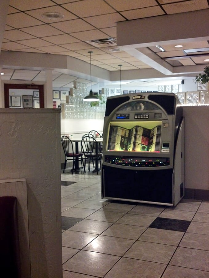 That jukebox isn't just decoration—it's the soundtrack provider to decades of first dates, family dinners, and food comas.