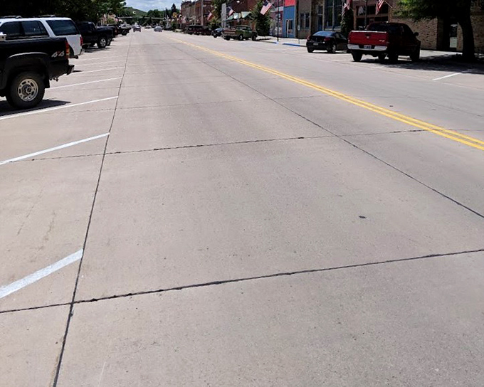 The wide, welcoming streets of downtown Chadron invite exploration at a pace that lets you actually see things.