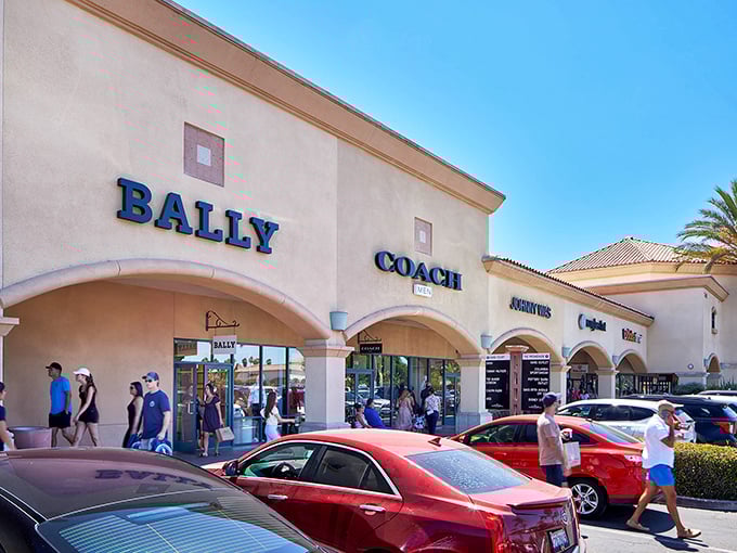 Bally, Coach, and Johnston & Murphy – the triumvirate of leather goods that transforms "just browsing" into "I'll take three."