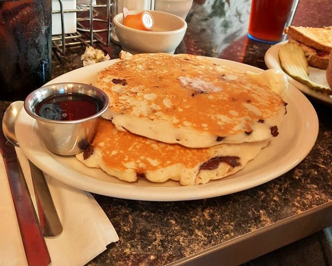 Pancakes that understand their purpose in life: to be fluffy vehicles for maple syrup and weekend morning happiness.