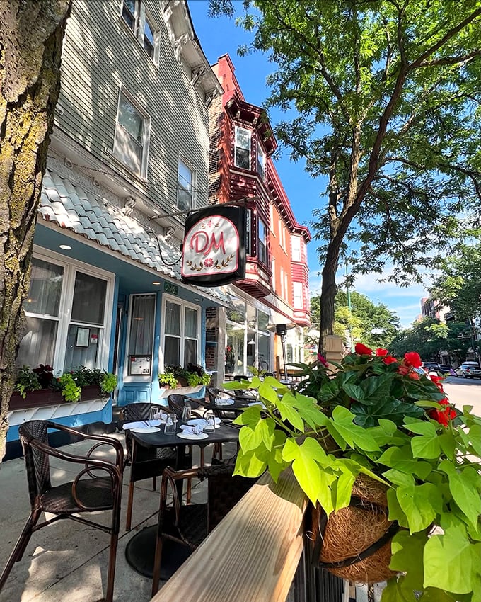 When weather permits, the sidewalk patio offers prime people-watching opportunities alongside your exceptional French bistro fare—pure perfection, really.