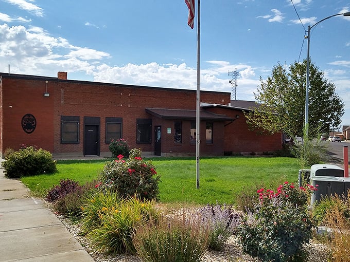 The Rupert Police Department, surrounded by thoughtful landscaping, embodies the town's approach to safety: visible, approachable, and refreshingly low-key.