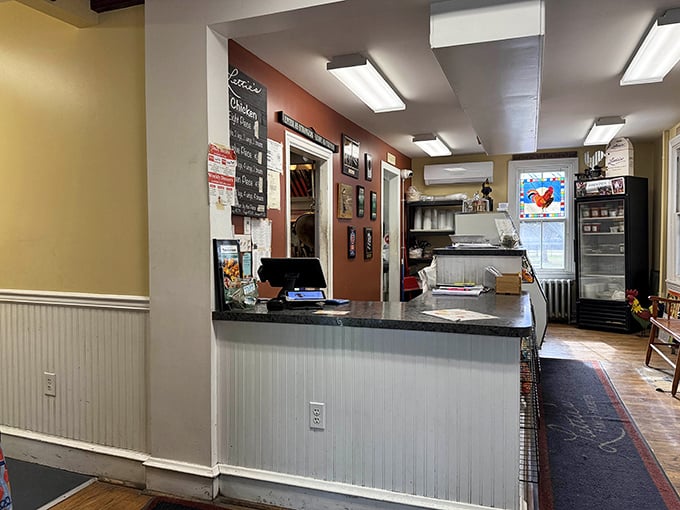 The order counter – where dreams are spoken aloud and then, miraculously, transformed into plates of comfort that taste like childhood memories.