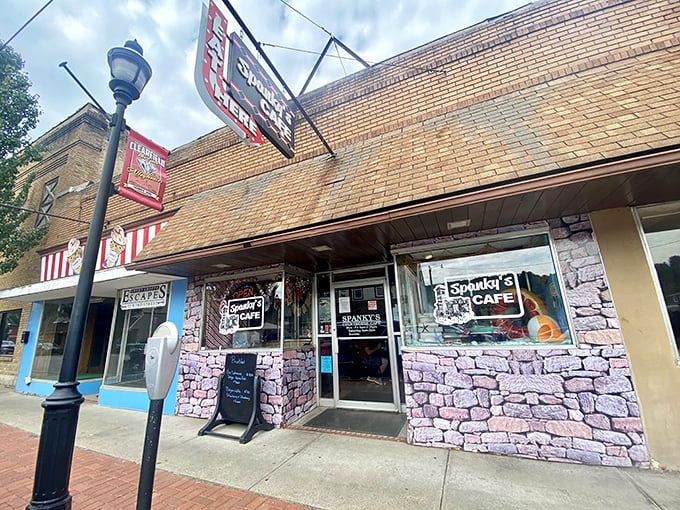 Spanky's Courthouse Café serves up small-town diner magic where the coffee refills are free and the waitress might remember your birthday.