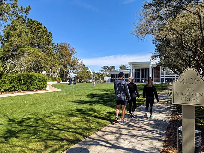 St. Augustine Green's pathways invite wandering with no particular destination—the best kind of afternoon journey.