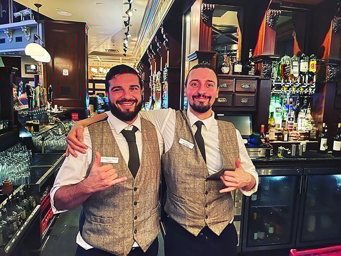 The staff embodies that famous Irish hospitality—these aren't just servers, they're cultural ambassadors with the power to make or break your evening.