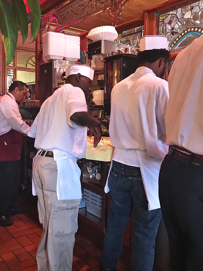 The staff moves with purpose and efficiency – keepers of breakfast tradition who understand the sacred trust of your morning meal.
