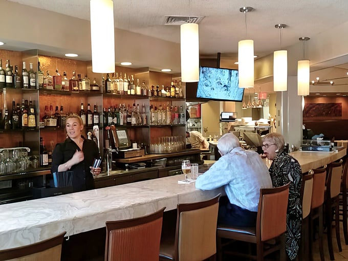 Behind every great restaurant is a team that makes magic happen—this friendly bar staff turns first-time visitors into loyal regulars.