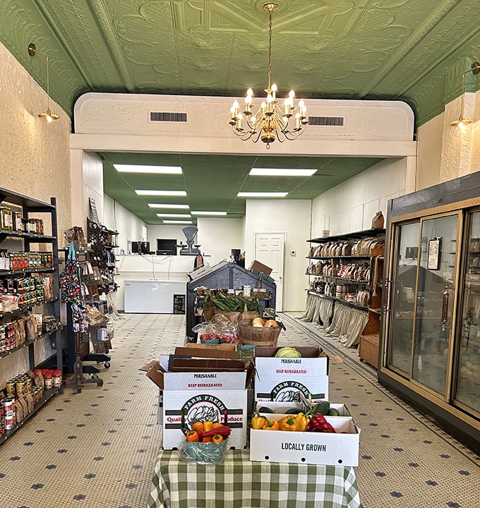 Local markets offer farm-fresh produce under vintage tin ceilings, proving Steubenville understands that good food and beautiful surroundings go hand in hand.