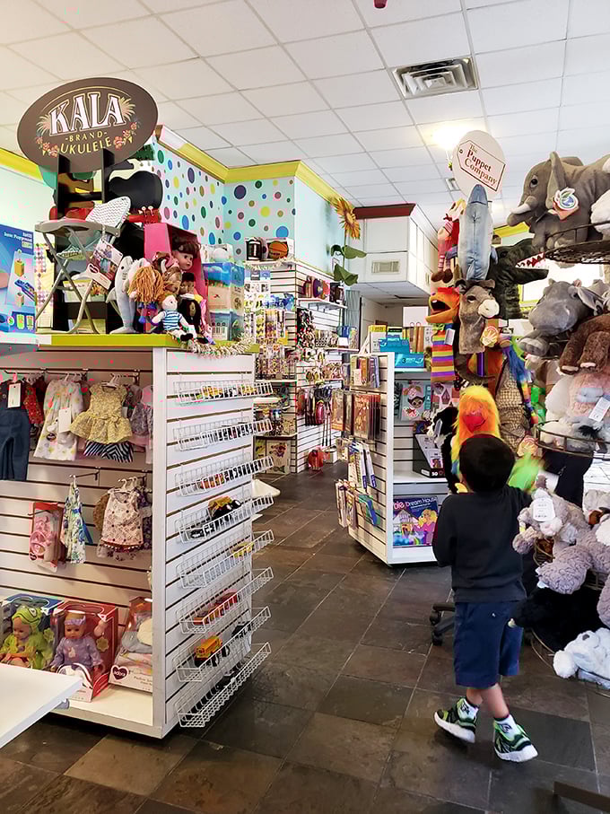 Villa Villekulla Toy Store proves that in the age of screens, imagination still reigns supreme. Even adults find themselves reaching for those puppets.