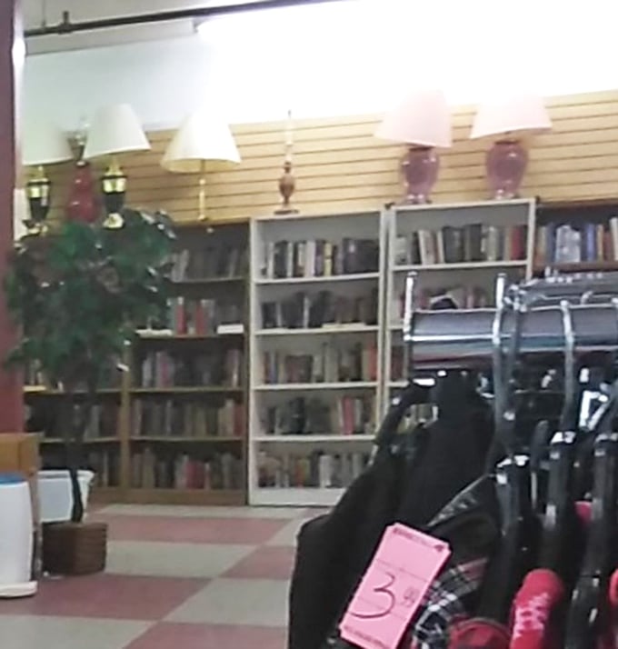 A literary corner where bookworms can feed their reading habits for pocket change instead of premium prices.