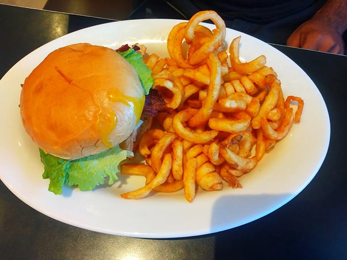 A burger that doesn't need Instagram filters – it's naturally photogenic and knows exactly what it's doing to your willpower.