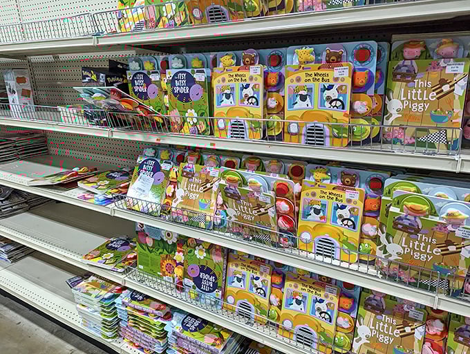 Childhood wonder at discount prices. These colorful board books aren't just reading material—they're gateways to imagination that won't break the parental bank account.