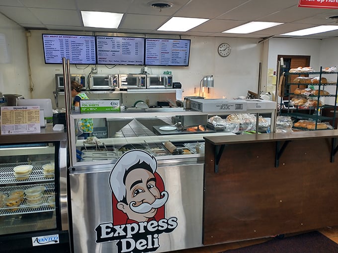 Where sandwich dreams come true. That cartoon chef has witnessed thousands of "mmm" moments from first-bite bliss.