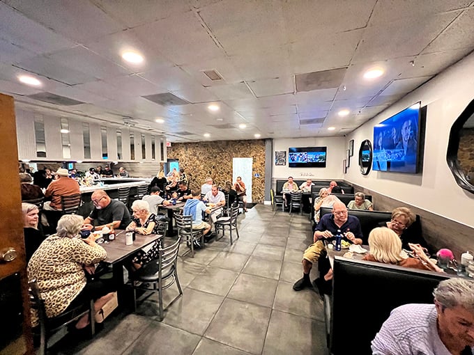 The true measure of a great diner isn't just the food—it's the loyal patrons who've made it their second home, creating a symphony of clinking forks and friendly conversation.