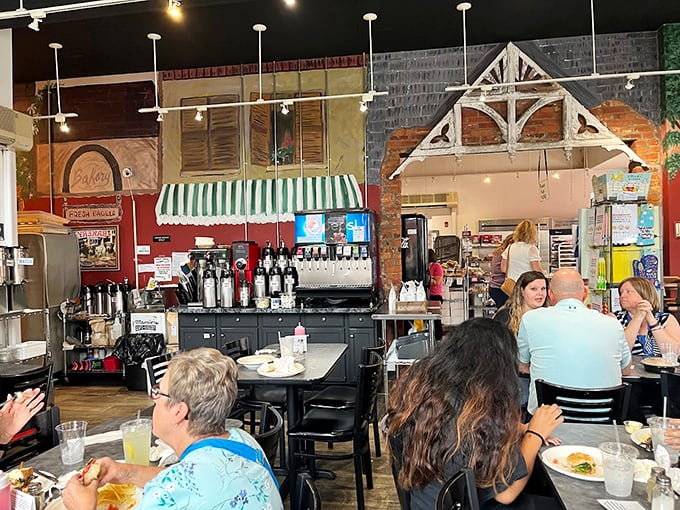 The true measure of a café isn't just its food but the community it creates. Mamie's interior design—part nostalgic, part whimsical—sets the perfect stage for memorable meals.