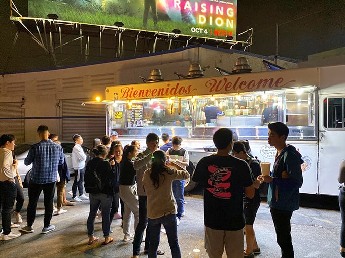 Night falls, but the crowd grows. The social scene at El Chato rivals the food—strangers becoming friends over shared taco revelations.