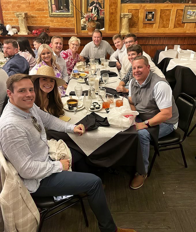 Great steaks bring great people together—the universal truth that keeps The Porterhouse's tables filled with happy faces.