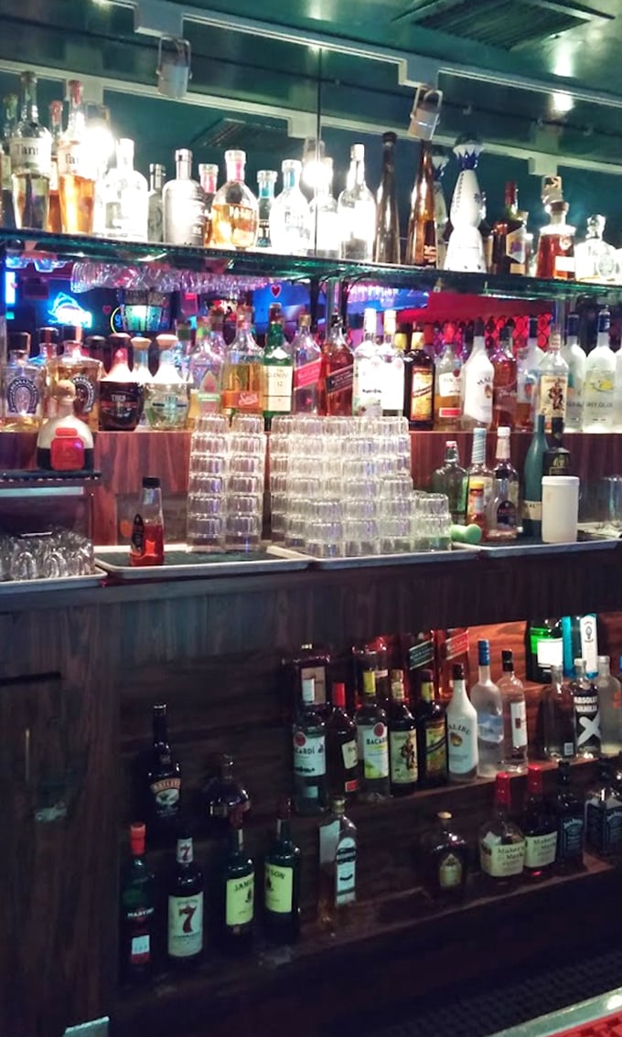 Behind every great Mexican restaurant is a bar that means business. This tequila collection isn't just impressive—it's a life goal.