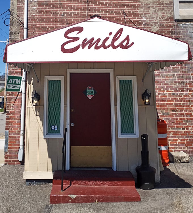 The entrance feels like a portal to a simpler time, when restaurants were judged by their food rather than their Instagram potential.