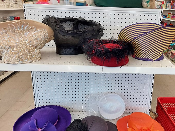 Fancy hats that once attended garden parties and church services now auditioning for roles in your next special occasion.