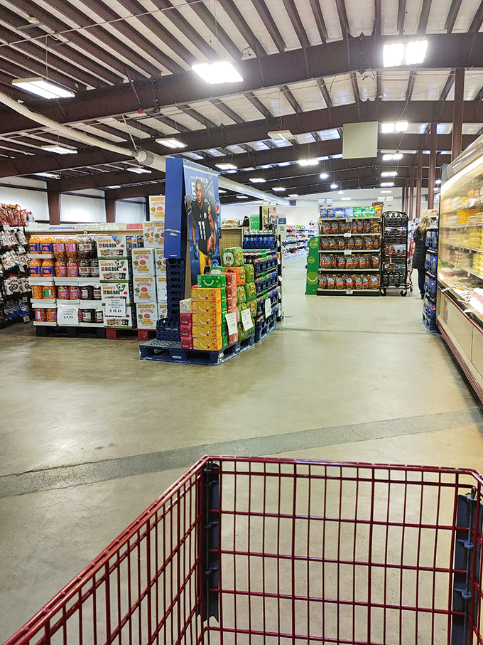 Wide aisles, well-stocked shelves, and the promise of discovery around every corner. Grocery shopping as it should be.