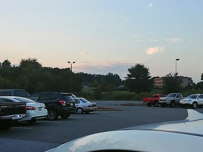 A full parking lot is the universal sign language for "the food here is worth stopping for." No better recommendation exists in the restaurant world.