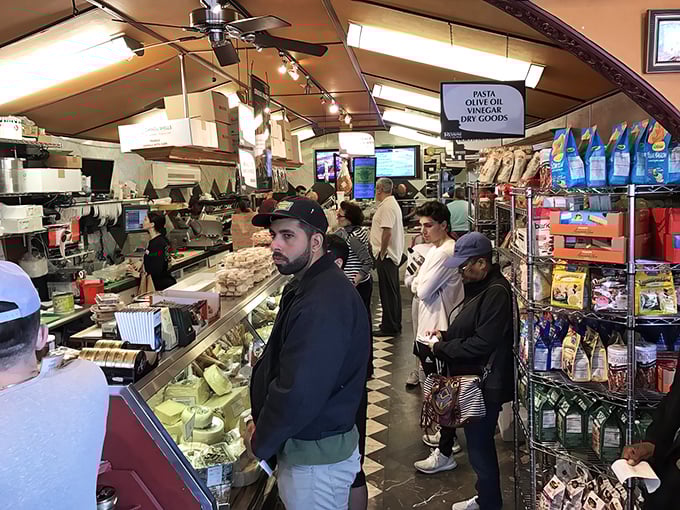 The lunch rush proves what locals already know – some lines are absolutely worth waiting in.