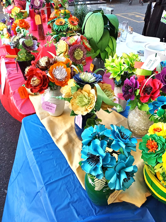 Botanical brilliance without the watering can! These colorful fabric flowers bring perpetual spring to any home, no green thumb required.