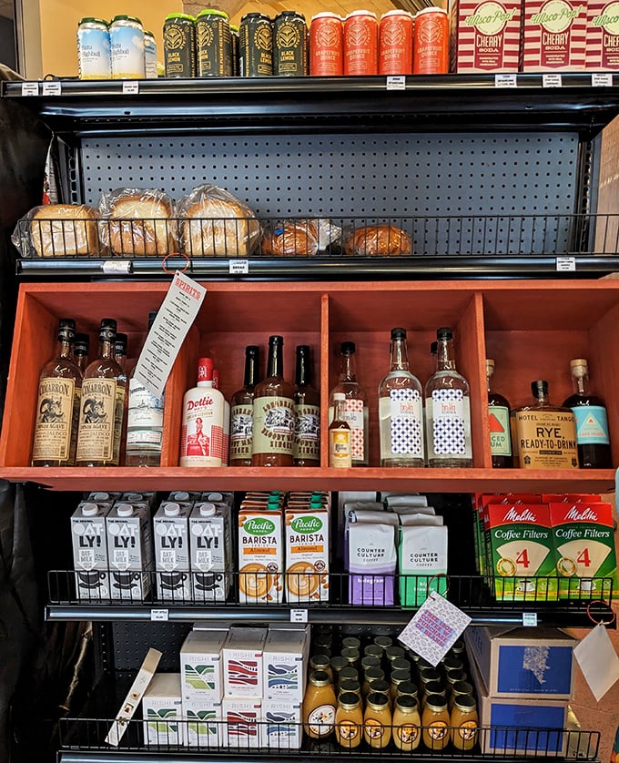 Their retail section is like a carefully curated treasure chest of local goodies—proof that "shopping local" can be deliciously rewarding.
