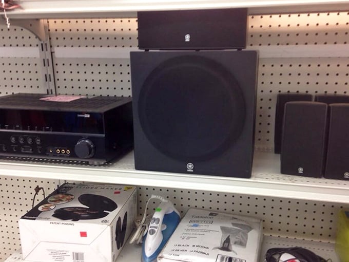 For the aspiring audiophile on a budget—these speakers might deliver surprisingly good sound or become interesting industrial-chic decor pieces.
