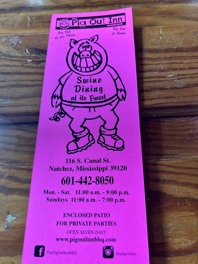 "Swine Dining at its Finest" isn't just a slogan—it's a promise delivered in smoke, sauce, and Southern hospitality seven days a week.