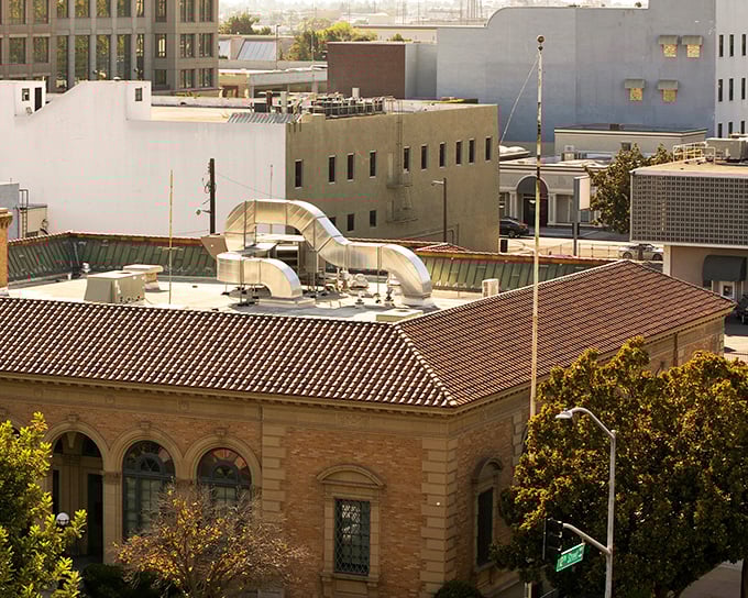 Downtown Modesto blends historic architecture with modern life, where every brick and rooftop tells part of the city’s enduring story.
